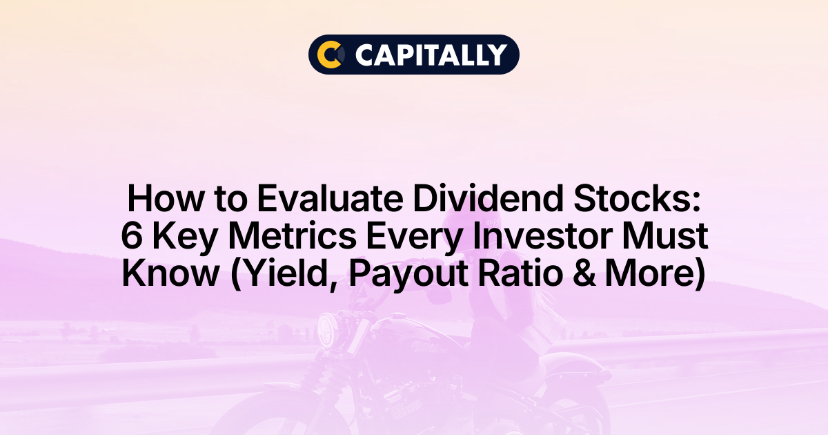 How to Evaluate Dividend Stocks: 6 Key Metrics (Yield, Payout Ratio ...